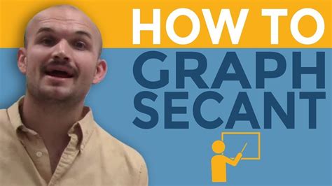 How To Graph The Secant Graph Youtube