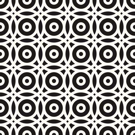 Vector Geometric Abstract Seamless Monochrome Pattern Texture Repeating Background 10836712