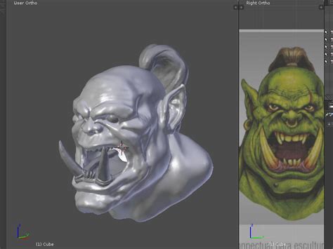 Blender Practice 181 3 Dynamic Topology Sculpting By Blenderfan On