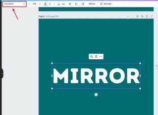 How To Create A Mirror Effect In Canva 5 Easy Steps