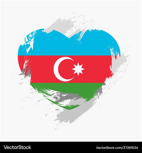 Флаг Азербайджана нарисованный Множество фото