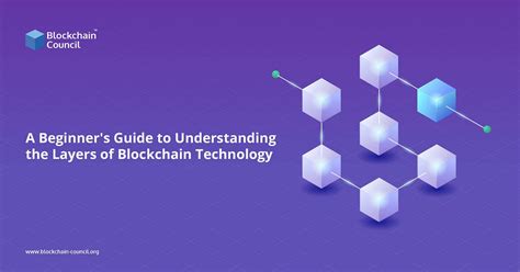 A Beginners Guide To Understanding The Layers Of Blockchain Technology