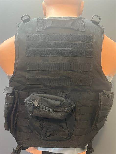 Bulletproof Tactical Vest With Plates Level 3a Iiia 4 Colors Etsy Canada
