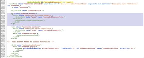 EsCss Formulario De Comentarios De Blogger Antes De Los Comentarios