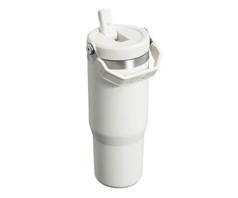 Kubek termiczny Stanley The IceFlow Flip Straw Tumbler ml biały Frost