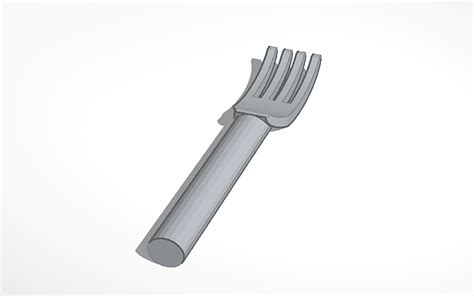 3d Design Fork Tinkercad
