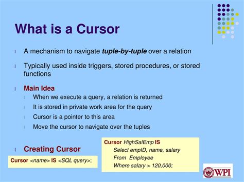 PPT - Advanced SQL: Cursors & Stored Procedures PowerPoint Presentation ...