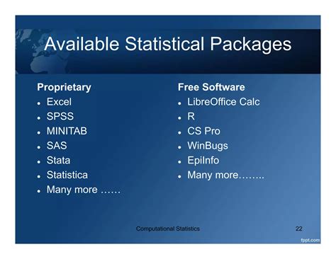 Introduction To Computational Statistics Pdf