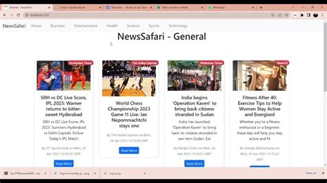 Geetanjali Kumari On Linkedin Reactjs Frontenddevelopment Newsapi