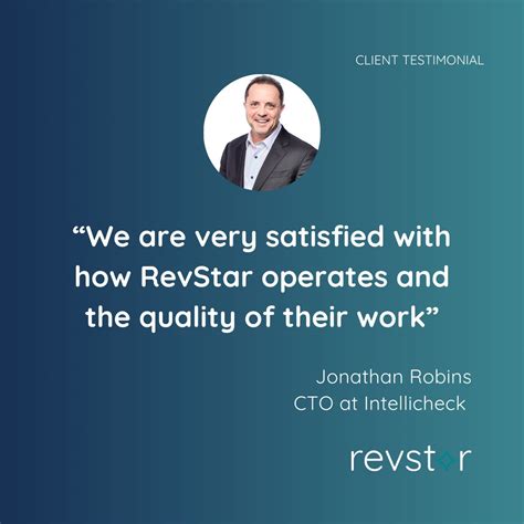 revstar on linkedin clienttestimonial success