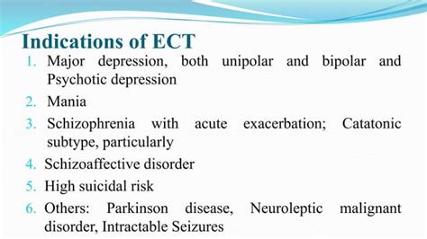Role Of Ect In Psychiatry Pptx Physical Therapy Wellness