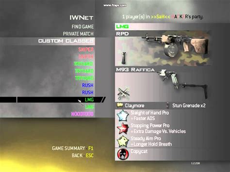 Mw2 Best Classes Youtube