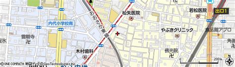大阪府大阪市城東区成育4丁目4の地図 住所一覧検索｜地図マピオン