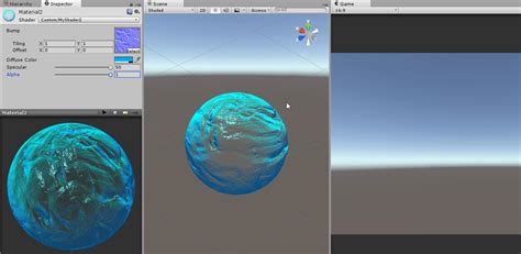 Unity Game Engine Unity3d My Shader Doesnt Work Well In Gameview