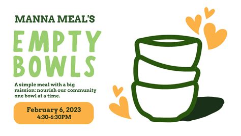 Empty Bowls 2023 — Manna Meal