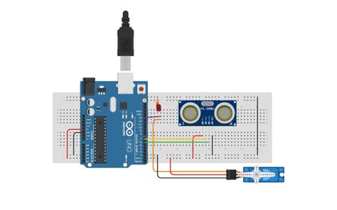 Circuit Design Parcial Ii Radar Tinkercad