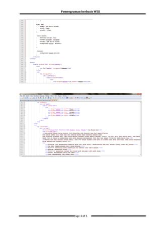 Laporan Pbw Css Ferischa Doc