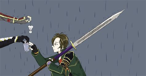 御手杵刀剣乱舞 御手杵焼失ネタ詰め ガラユ基のイラスト Pixiv