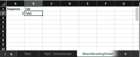 Automatic Grading Of Spreadsheet Assignments