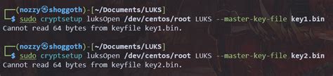 How To Decrypt Luks1 With Key In Memory Nozzy