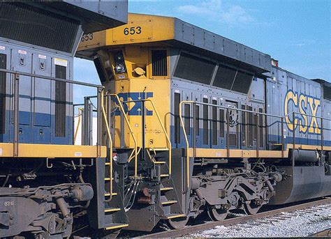 Csx Railfan Magazine Ges Ac60cws