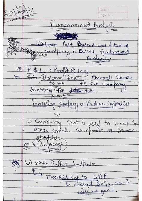 Solution Stock Market Basics Of Fundamental Analysis Studypool