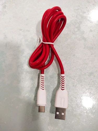 Red USB C Type Data Cable At Piece Type C Cable In Ayodhya ID