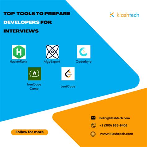 top tools to prepare developers for interviews web design
