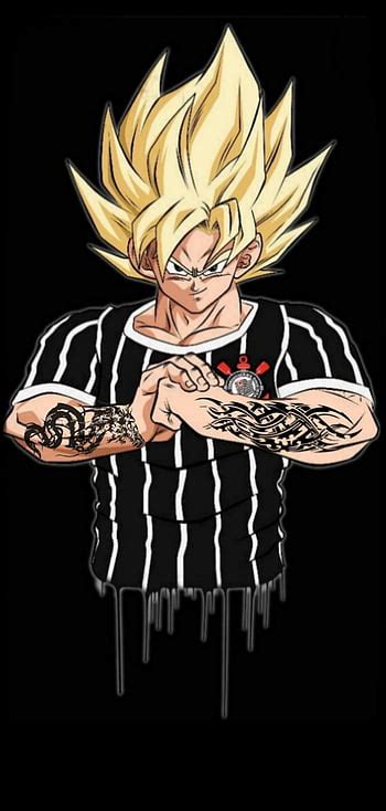 Goku Corinthiano Personagens De Anime Desenhos De Anime Capitão