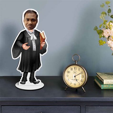 Personalised Male Lawyer Caricature Ts Online Presto