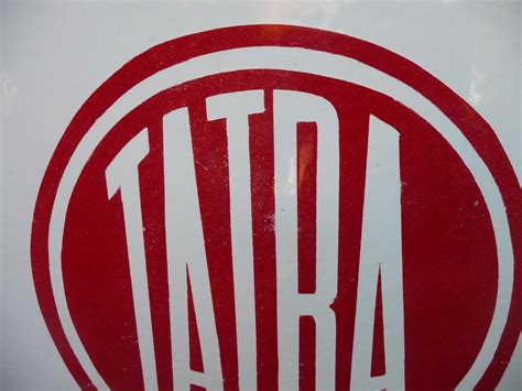 Tatra Service Plechová Cedule Reklamní červenobílá Aukro