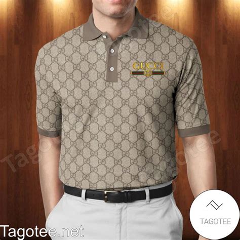 Gucci Gg Monogram Luxury Brand Polo Shirt Tagotee
