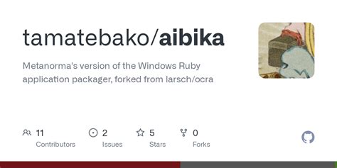 github tamatebako aibika metanorma s version of the windows ruby