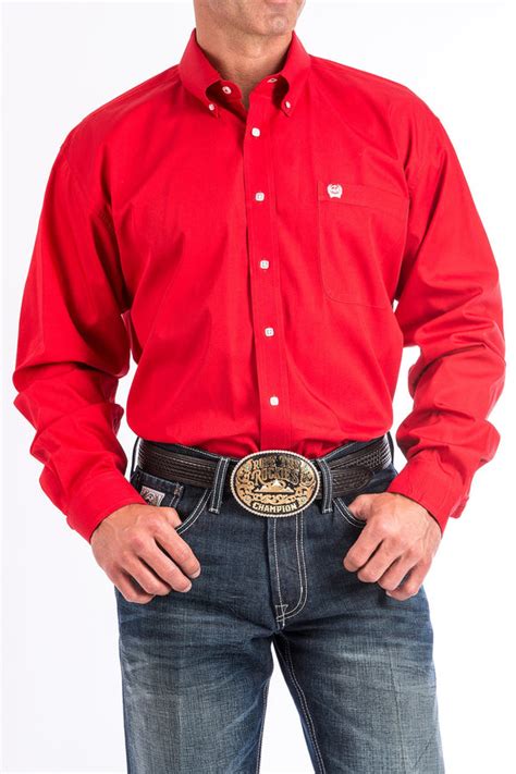 Cinch Mens Solid Navy Button Down Western Shirt Mtw1104667 Haegles