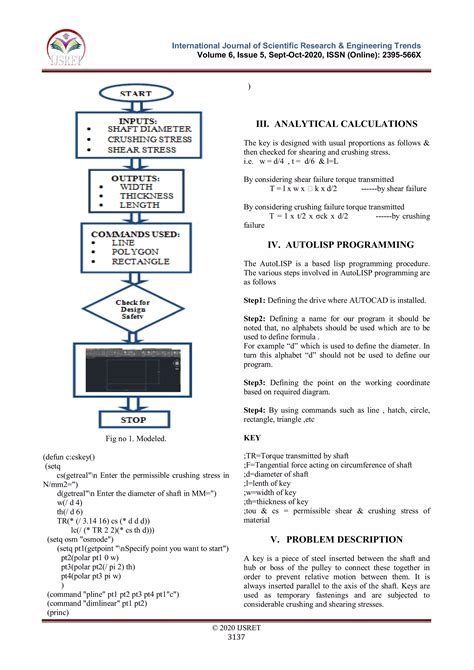 Design Of Machine Element By Using Autolisp Programming In Autocad Pdf