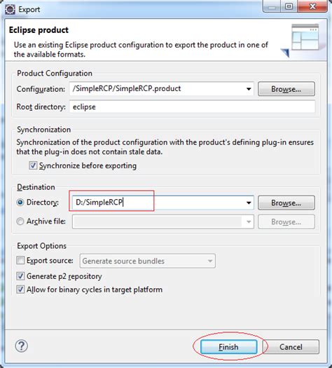 Package And Deploy Desktop Application SWT RCP