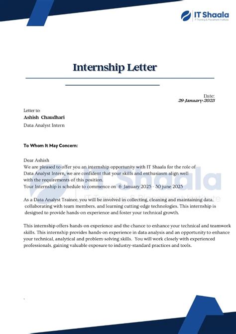 Internship Dataanalytics Learning Growth Itshaala Ashish Chaudhari