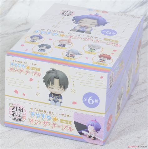 特『刀剣乱舞 花丸 』～雪月華～ すやすやオン・ザ・ケーブル Vol2 6個セット キャラクターグッズ パッケージ1