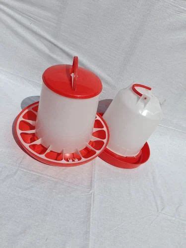 Tmandw Chicken And All Birds Feeders And Drinkers 9 Kg Feeder And 11 Litre