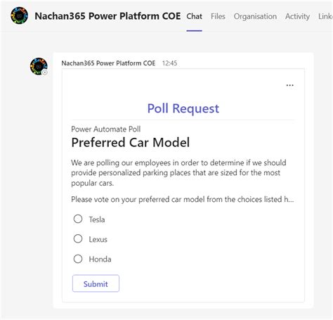 Tips To Send Adaptive Card To Users In Ms Teams With Power Automate