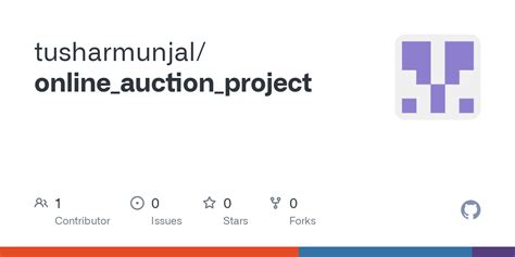 Github Tusharmunjal Online Auction Project