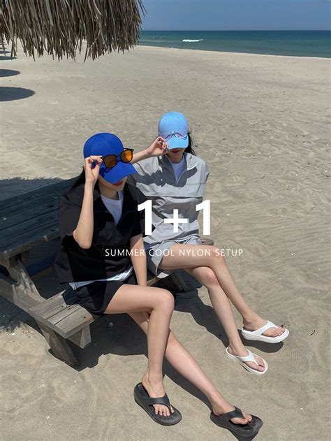 라뷰 썸머 쿨 나일론 아노락 셋업