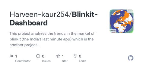 Github Harveen Kaur Blinkit Dashboard This Project Analyzes The