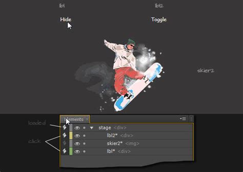 Show Hide Toogle Click Conditional Routine Heathrowe