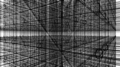 K The Matrix Style Binary Code Array Abstract Tech Digital Background