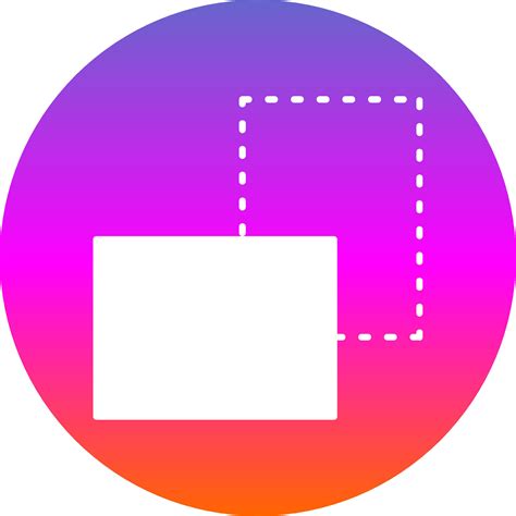 Transform Glyph Gradient Circle Icon 38770362 Vector Art At Vecteezy