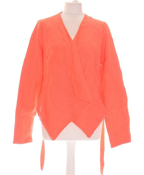 Pull Doccasion Miss Captain 40 Orange Vêtement Occasion En Ligne