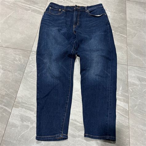 Levis Gold Selvedge Special Edition Dark Blue Denim Jeans Womens