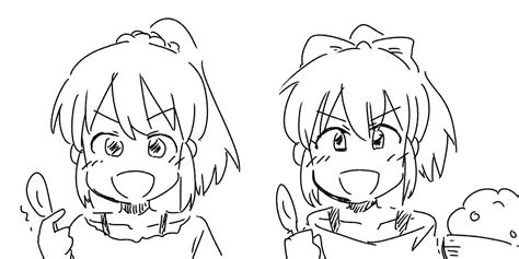 「越境ネタで美奈子とユッコ落書きしたらそこからのサイキックポロリ描いてって言われたのでミリエロネタになった ミリエロ 」津々板の漫画