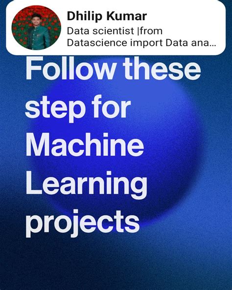 Dhilip Maharish On Linkedin Machinelearningengineer Machinelearning Machinelearningmodels